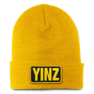 Yinz Embroidery Patch Beanie - Yinzer Caps